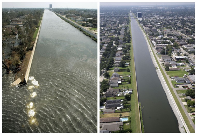 Then and now: New Orleans 10 years after Hurricane Katrina