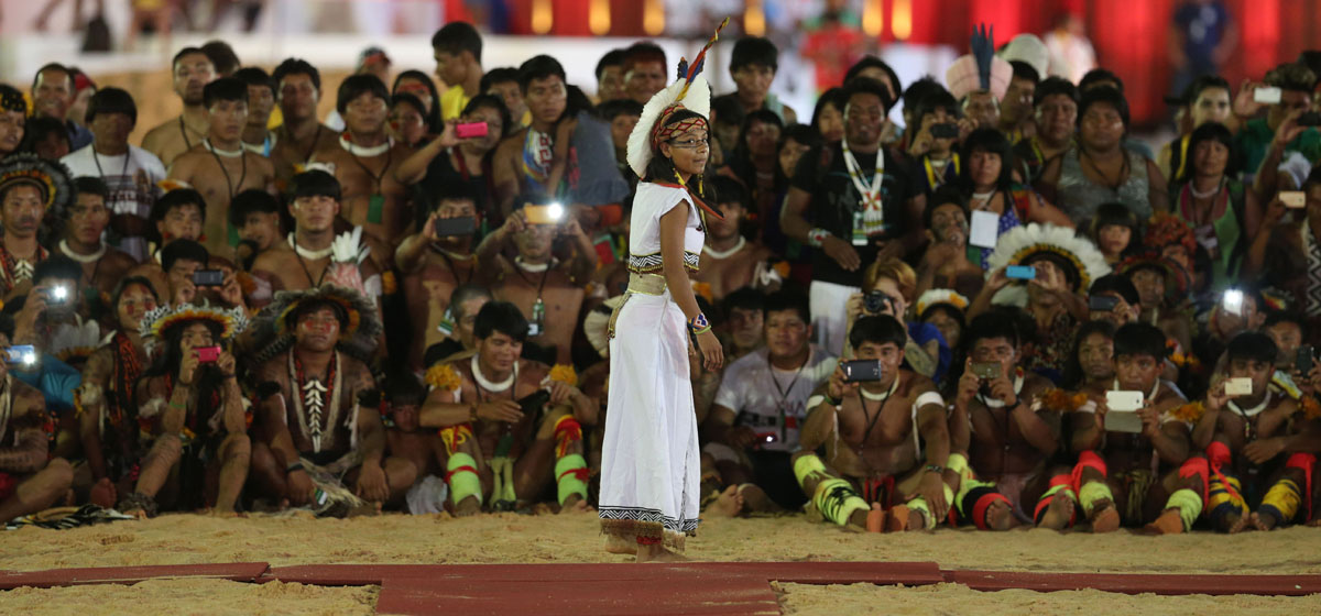 World Indigenous Games in Palmas, Brazil